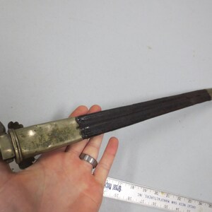 WWI Era German Forestry Sword W/ Leather Scabbard 19 3/16" Blade - Etsy