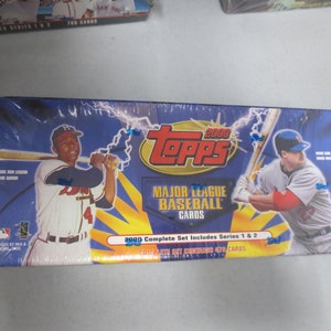 2000 Topps Series 1/2 Factory Set (sealed) Hank Aaron & Mark Mcgwire on ...