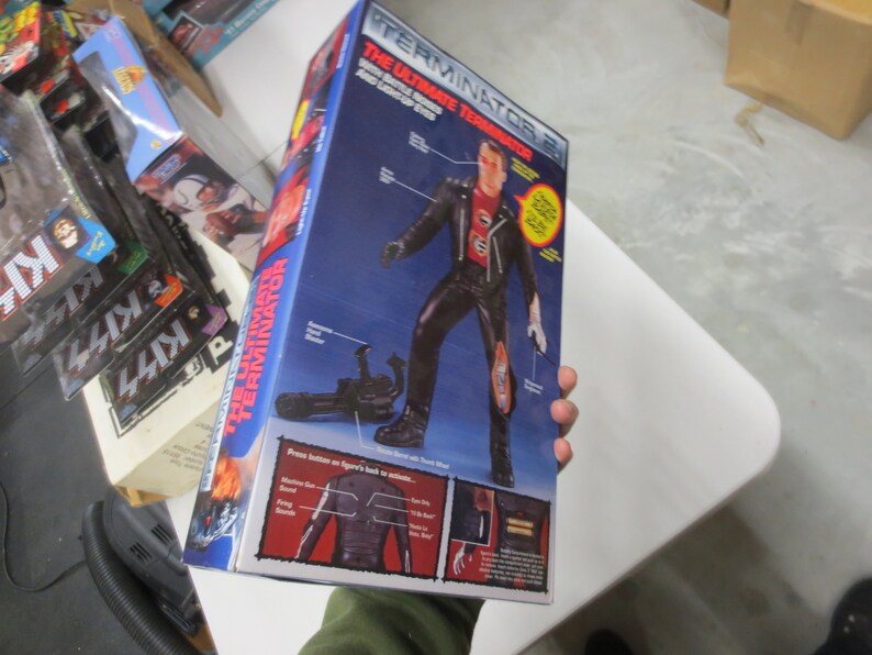 1991 Kenner TERMINATOR 2 Talking Large Action Figure Arnold | Etsy