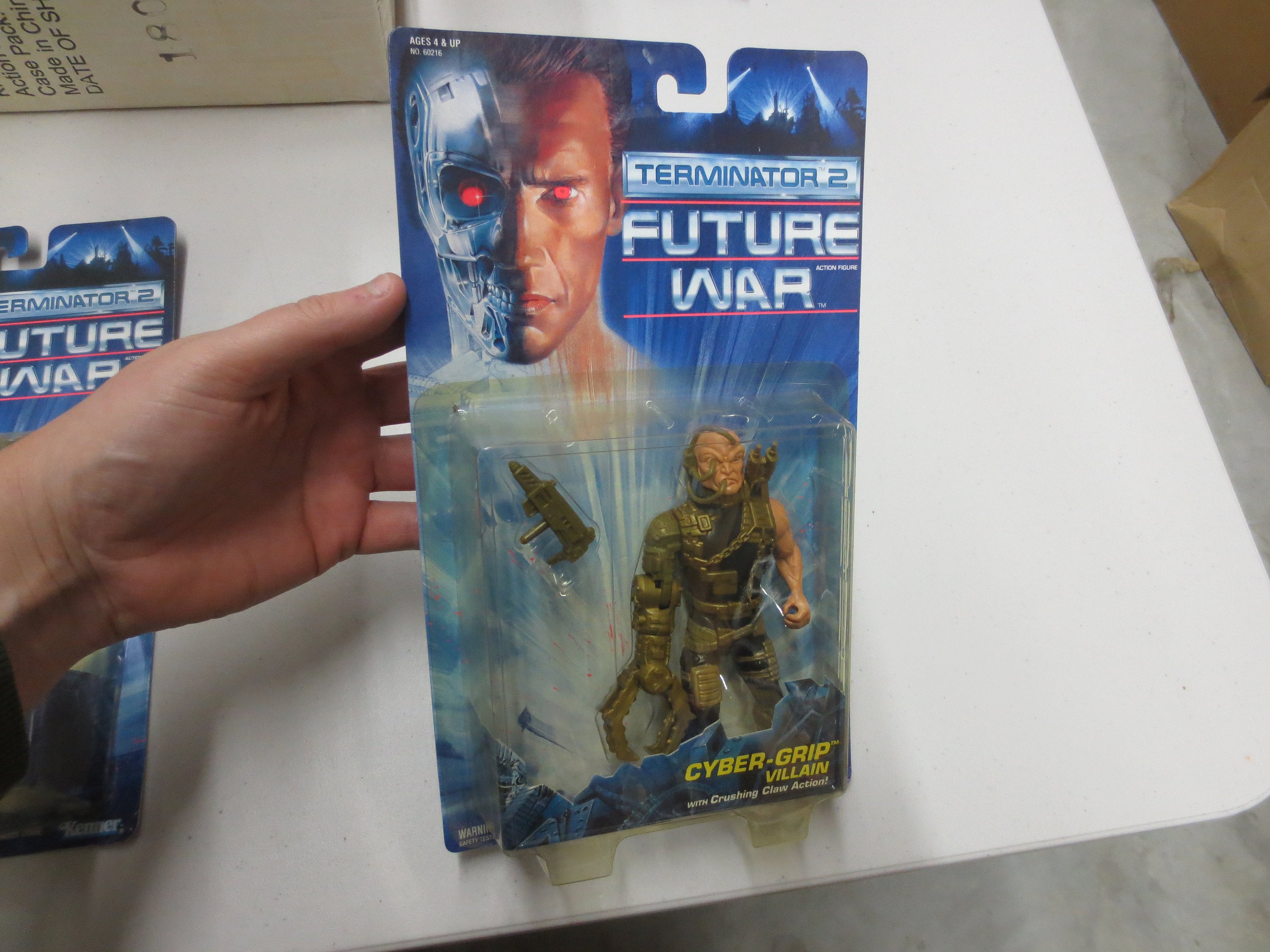 1991 Kenner TERMINATOR 2 Action Figure - Cyber Grip Villain (new in ...