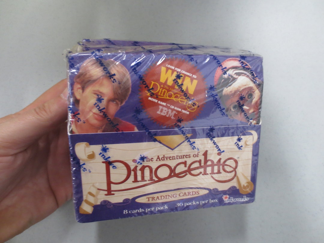 1996 Inkworks the Adventures of Pinocchio Factory Sealed Trading Card ...