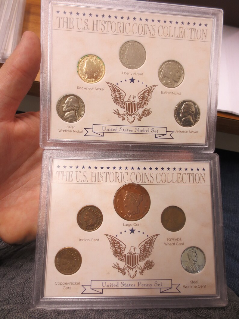 150 Years of America's Most Famous Coins 30 Coin Set - Etsy