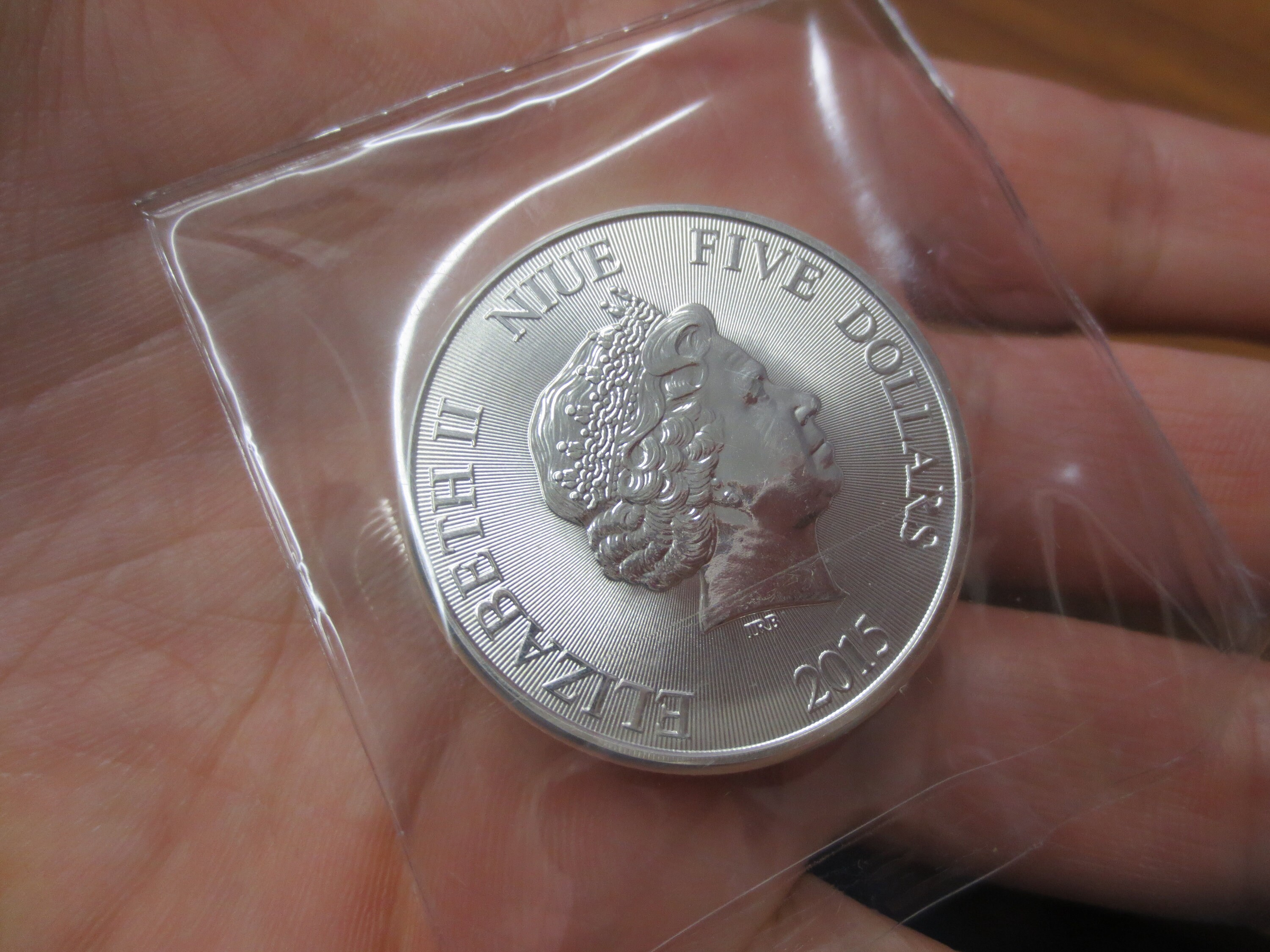 Art & Collectibles 2015 Niue 5 Dollars 2 oz .999 Silver Sea Turtle BU ...