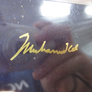 Muhammad Ali Autographed 8x10 Photo Mounted on Plaque (stacks of ...