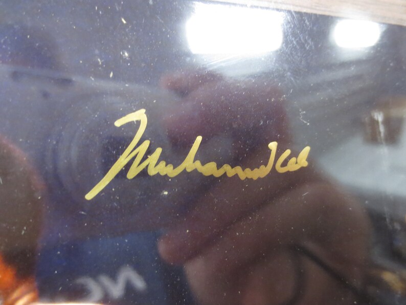 Muhammad Ali Autographed 8x10 Photo Mounted on Plaque (stacks of ...