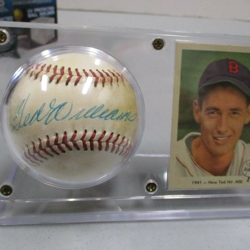 Ted Williams Signed Baseball - Etsy
