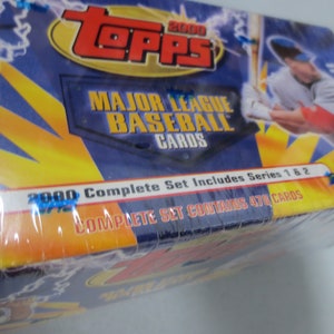 2000 Topps Series 1/2 Factory Set (sealed) Hank Aaron & Mark Mcgwire on ...