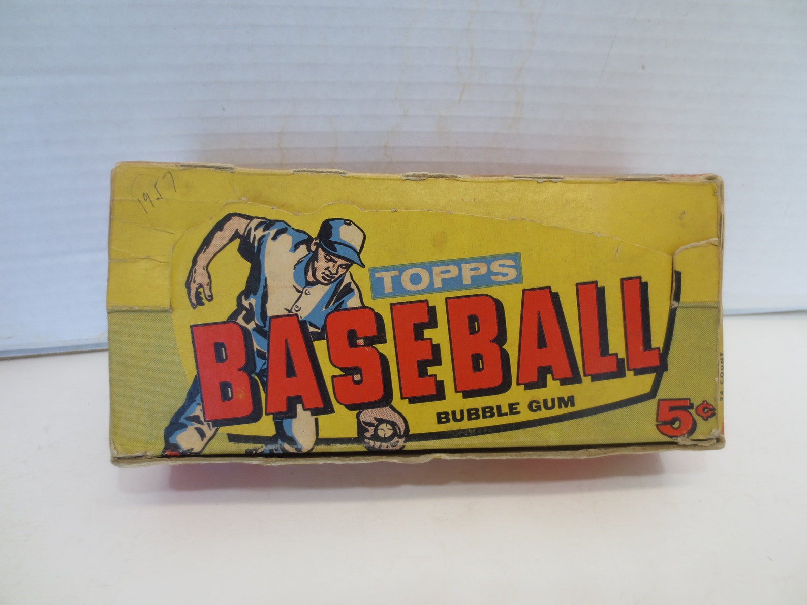 Original 1957 Topps Baseball Empty Display Box - Etsy