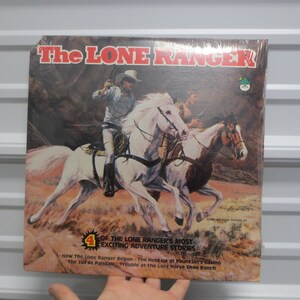 1980 Peter Pan Records the Lone Ranger No 1122 Lp Record (new - Sealed ...