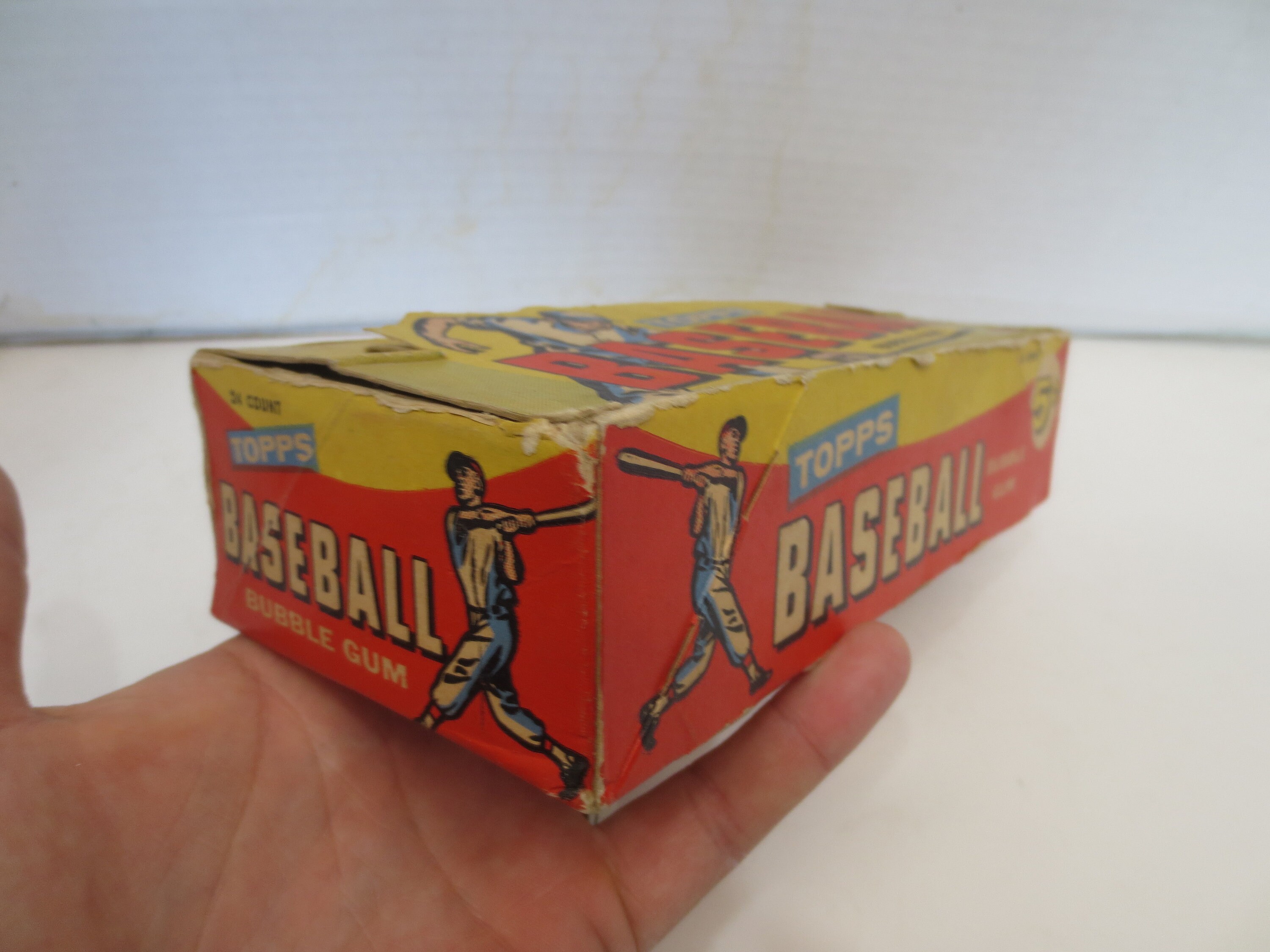 Original 1957 Topps Baseball Empty Display Box - Etsy