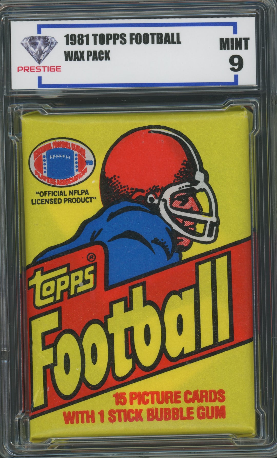 1981 Topps Football Wax Pack Prestige 9 MINT - Etsy