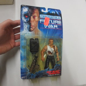 1991 Kenner TERMINATOR 2 Action Figure - Hot Blast Terminator (arnold ...
