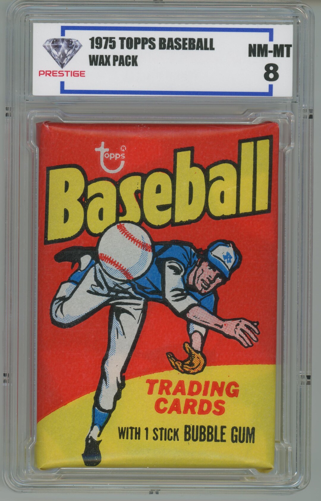 1975 Topps (regular) Baseball Wax Pack Prestige 8 NM-MT - Etsy