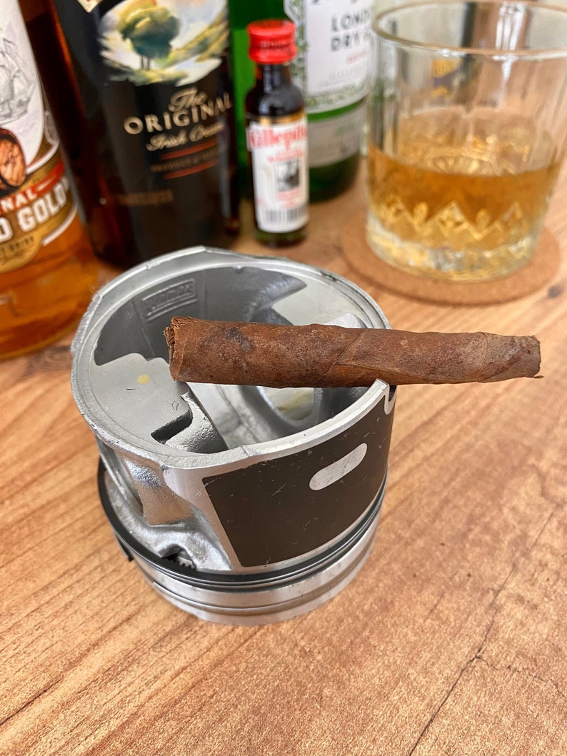 Real Piston Cigarette Ashtray / Real Car Engine Parts / Piston Trinket ...