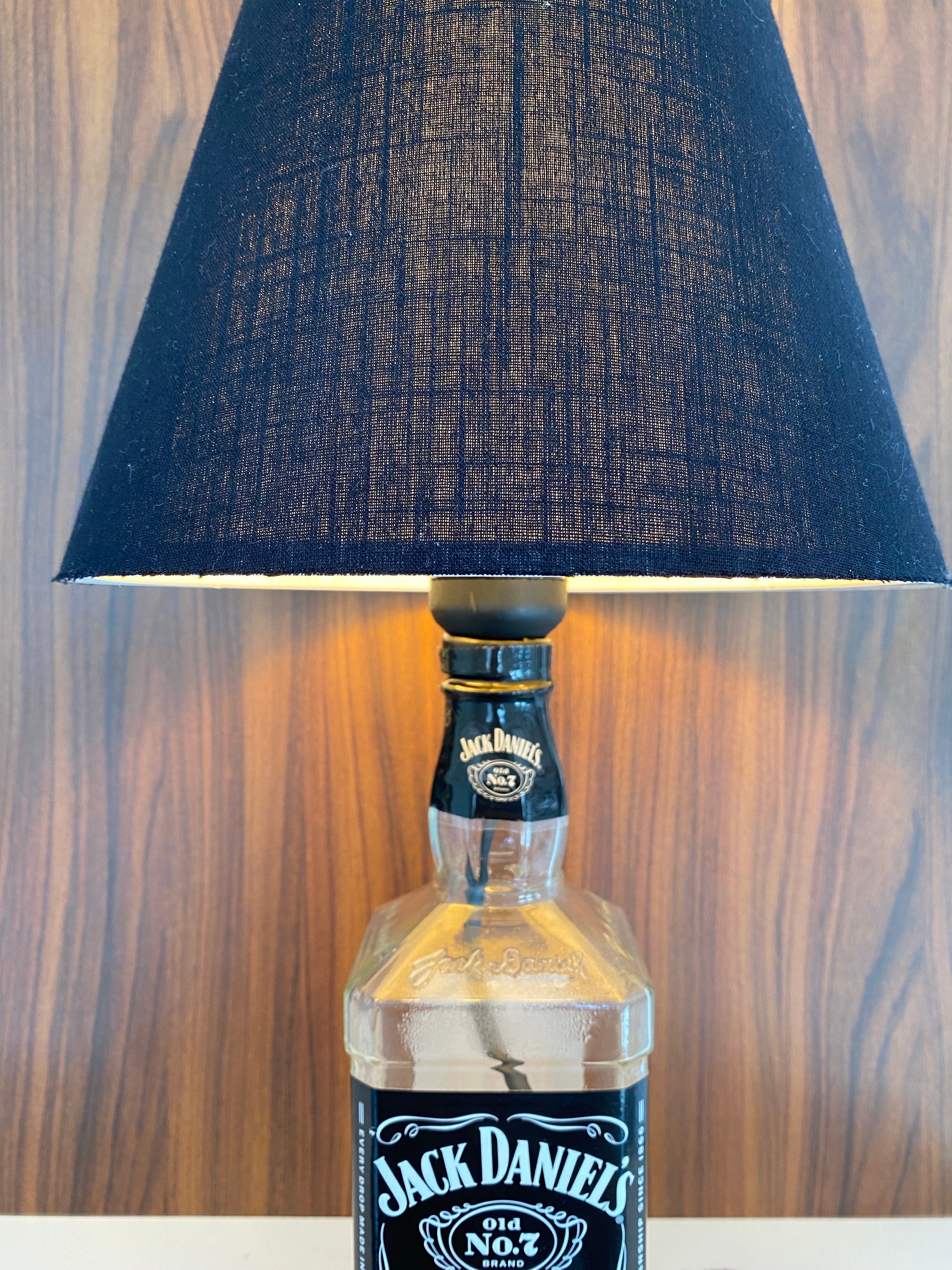Jack Daniel's Lamp / Jack Daniel's Decor / Upcycled Table Lamp ...