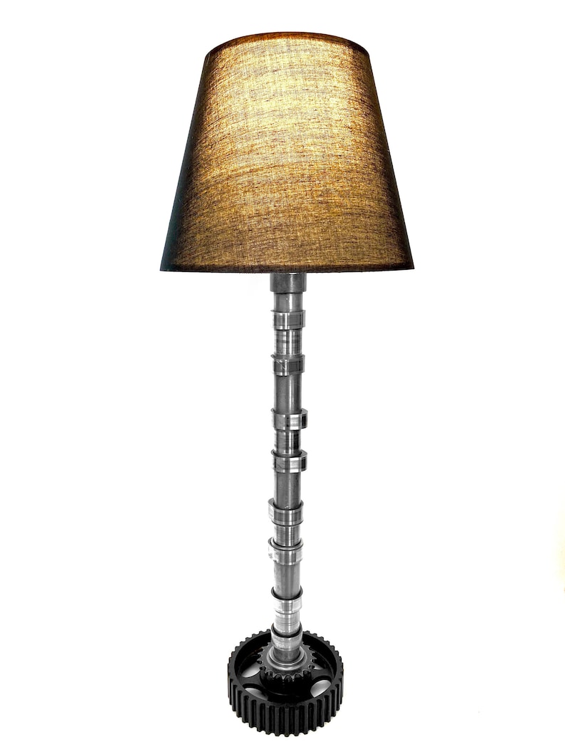 Handmade Camshaft Lamp: Upcycled Car Engine Part Automotive Art - Etsy
