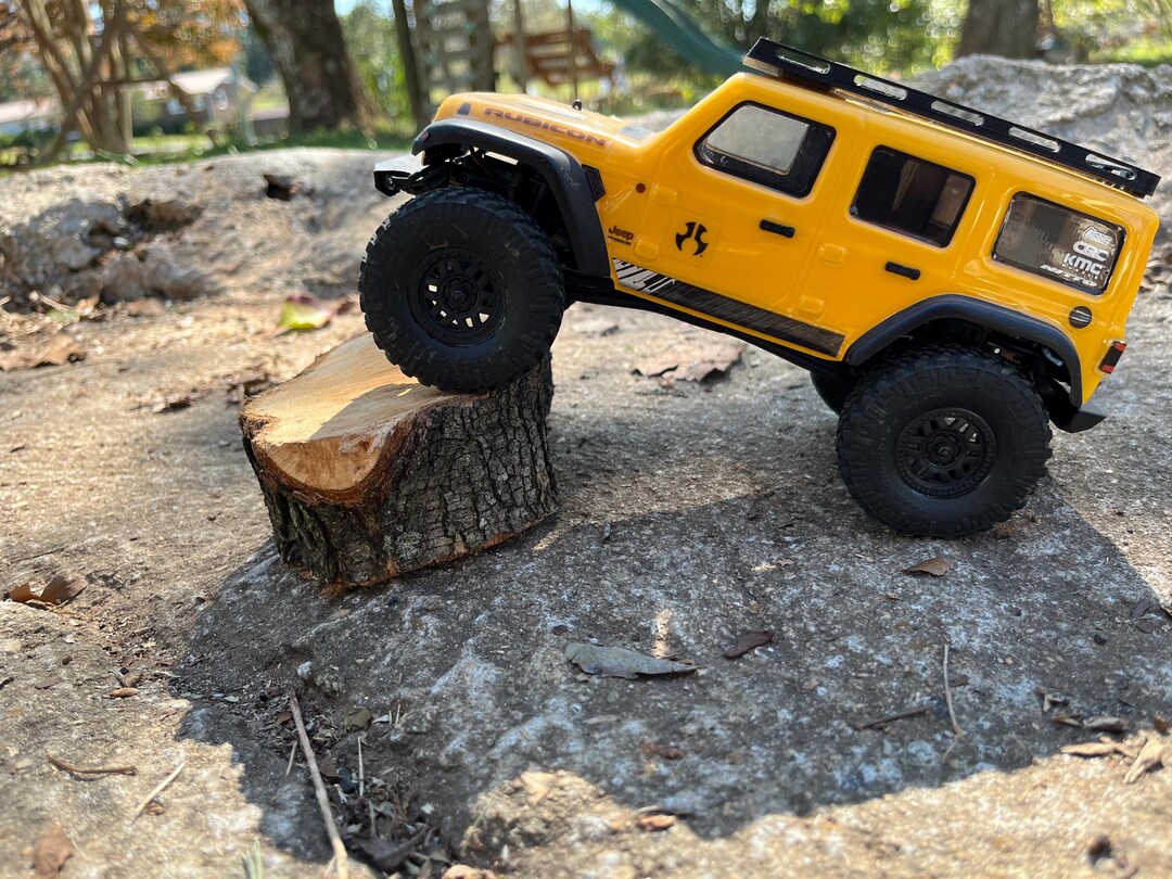 Scx24 Obstacle Course Large Stump Log Starter Pack. or Tiny Crawler ...