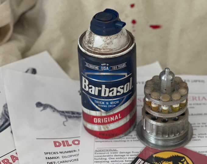 Jurassic Park Barbasol Cryo Can can Included - Etsy