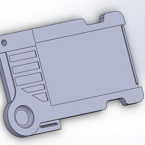 5th Element Card Holder STL Download for Digital File Multi Pass Print ...