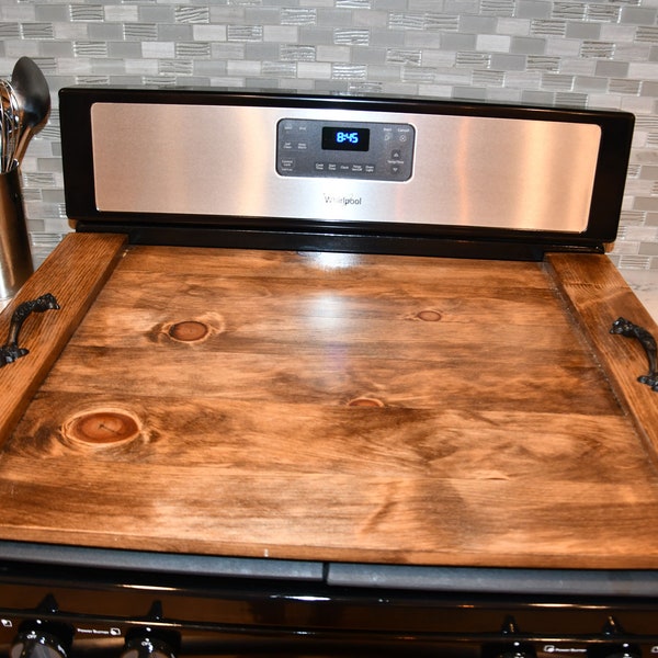 Wooden Stove Cover - Etsy