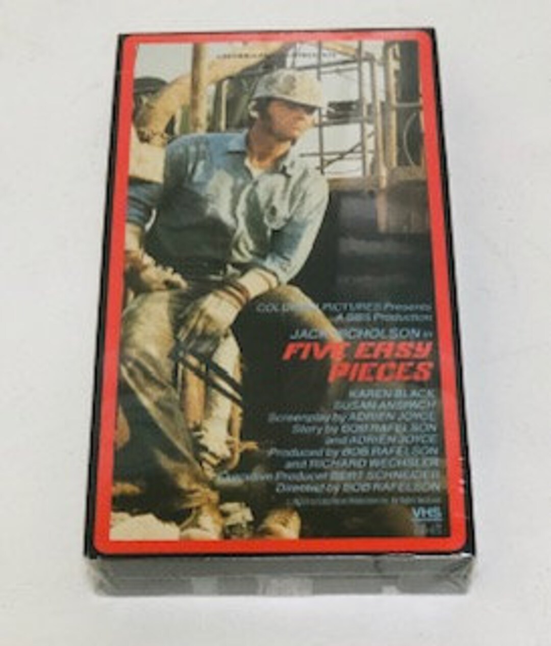Five Easy Pieces | VHS | Jack Nicholson | Academy Award Nominations | Rated R | Factory Shrink ...