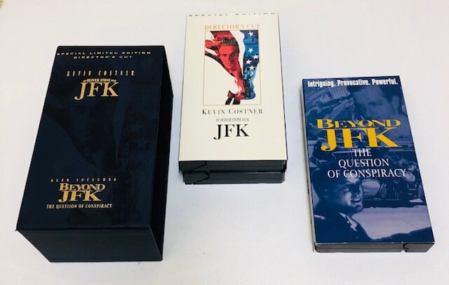 JFK VHS Special Limited Edition Director's Cut Kevin Costner an Oliver ...