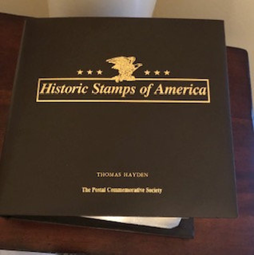 Stamp Collection Historic Stamps of America Postal Commemorative ...
