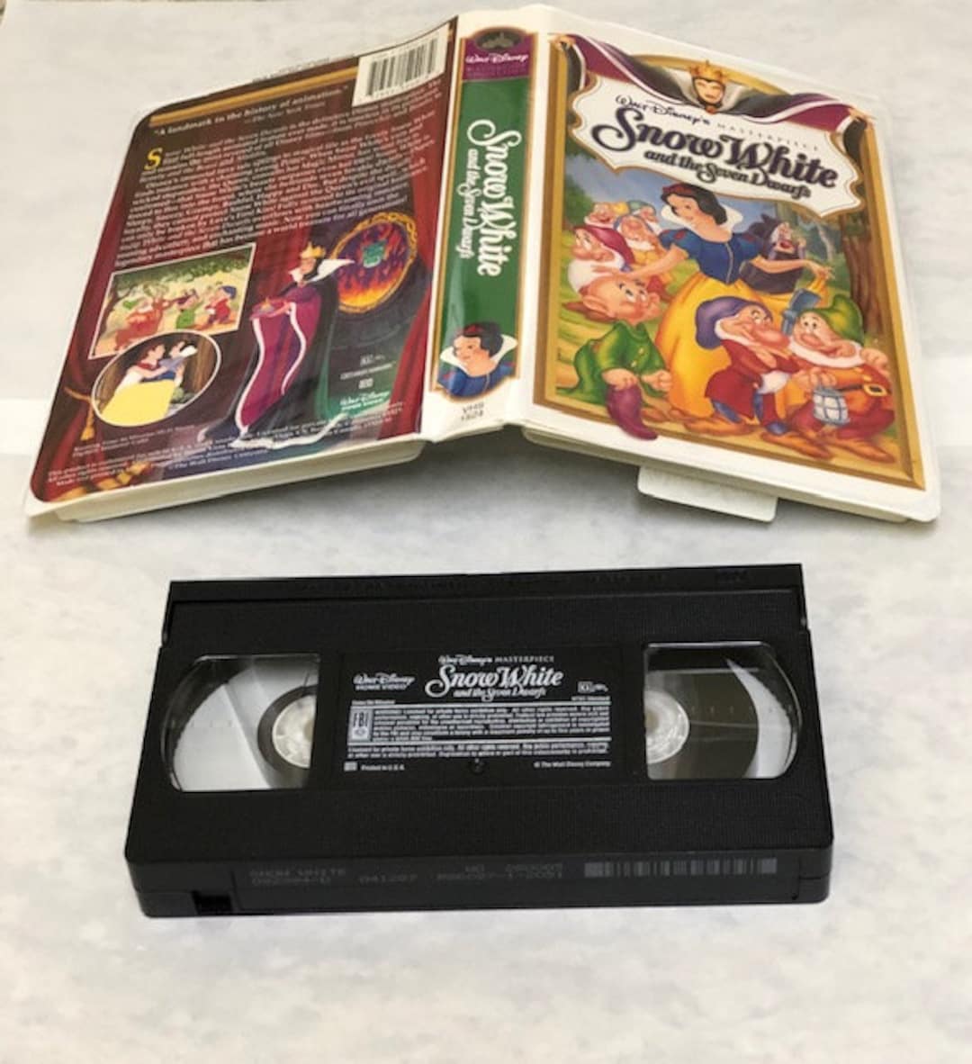 ON SALE | Snow White and the Seven Dwarfs | VHS 1524 | Walt Disney's ...