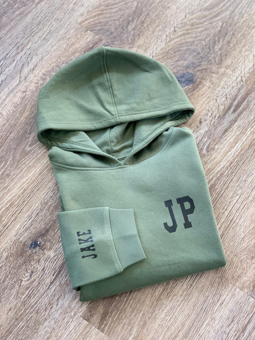 Kids Personalised Initial Hoodies for Boys, Personalised Hoodie for ...