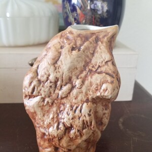 Vintage Napco Vase, Handcrafted Natural Rock Look, Mid Century ...