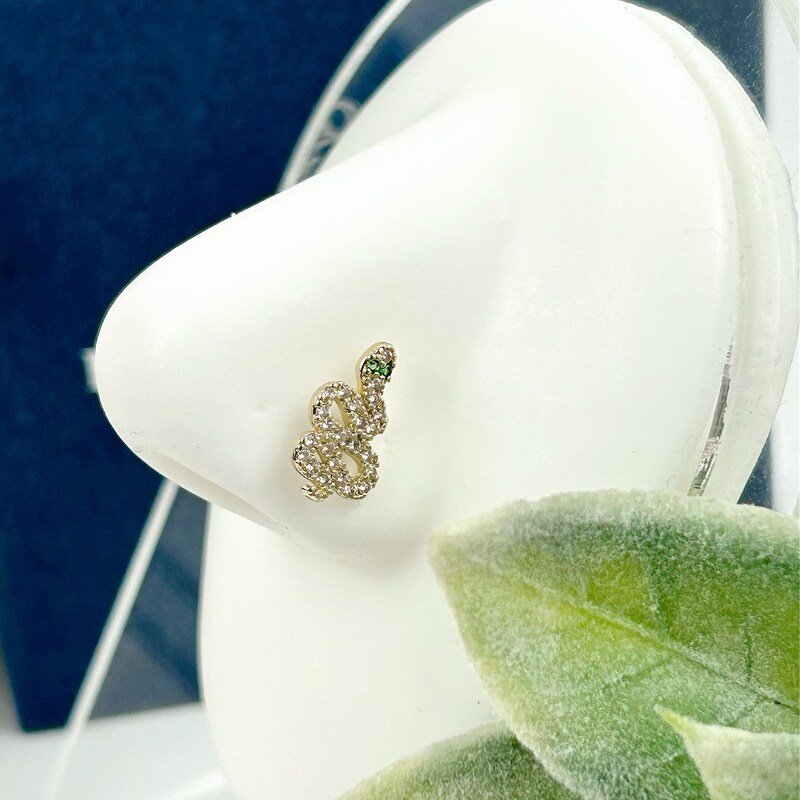 Snake Nose Ring - Etsy