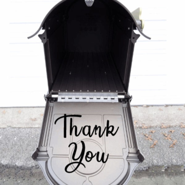 Vinyl Mailbox Decals - Etsy