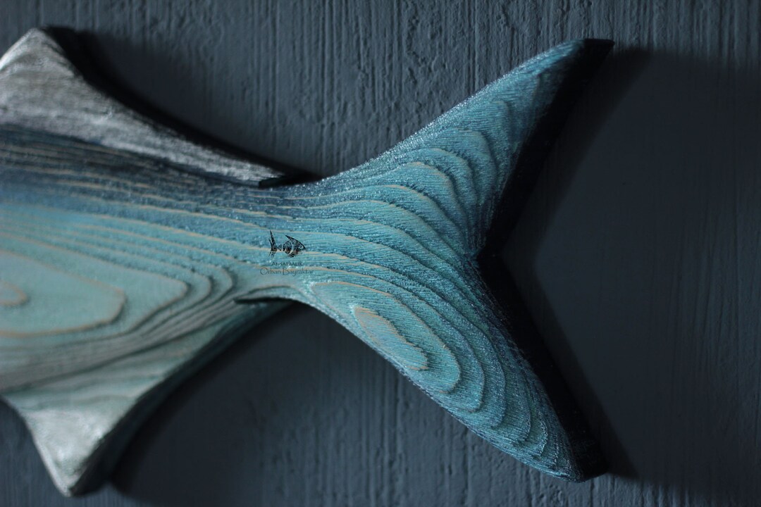 Fisherman Gift , Wooden Fish , Artisan Wood Fish , Wood Wall Art , Art ...