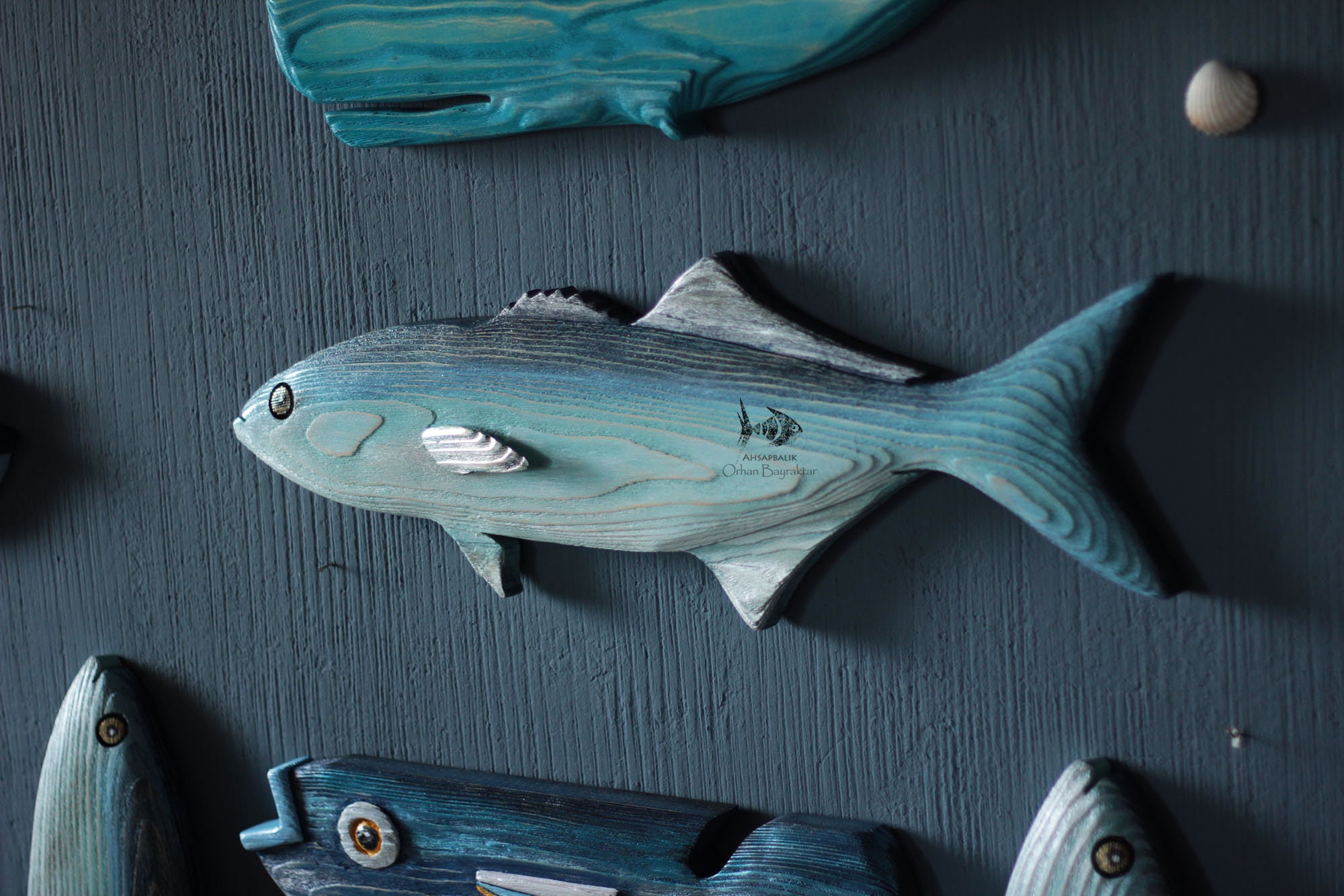 Fisherman Gift , Wooden Fish , Artisan Wood Fish , Wood Wall Art , Art ...