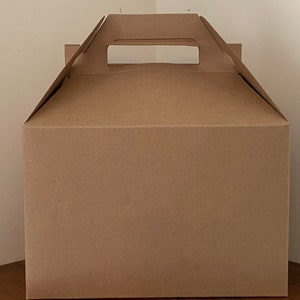 Large Gable Box set of 5 Custom Gable Box - Etsy