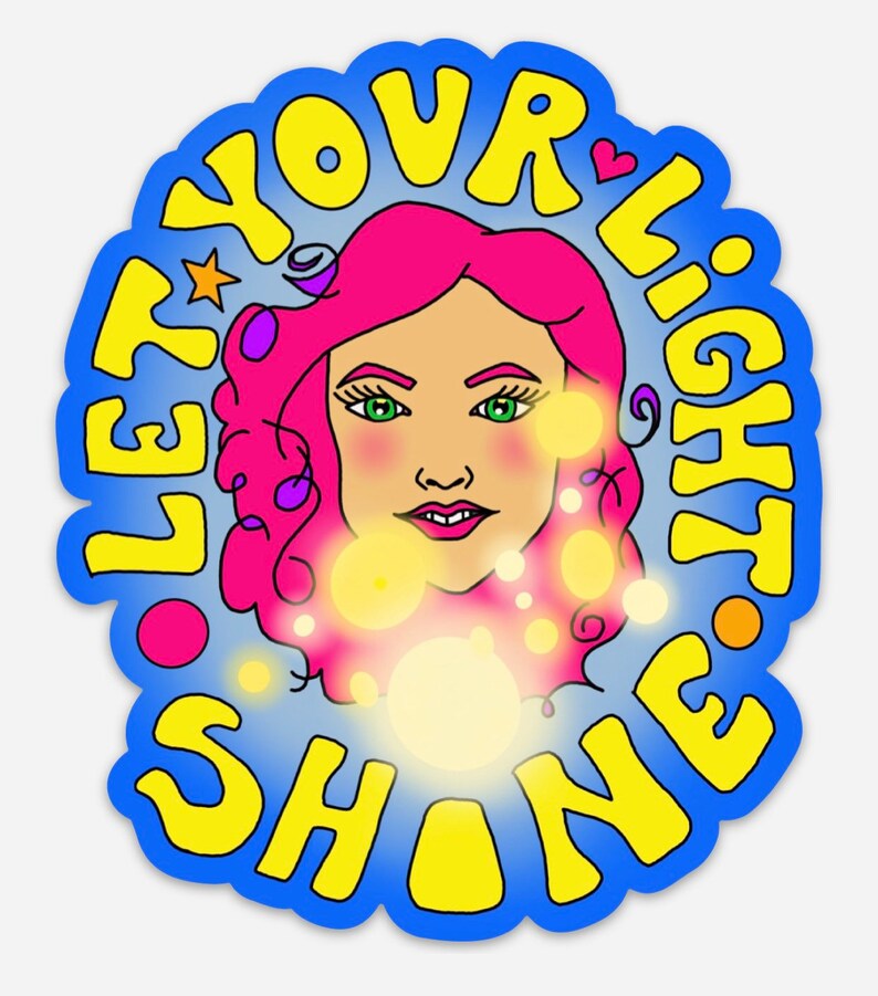 Let Your Light Shine Sticker - Etsy