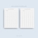 66 Day Habit Tracker, Printable Planner, A5 Half Letter (digital ...