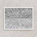 Abstract Sun Print, Sun Art, Black and White Abstract Art, Abstract ...