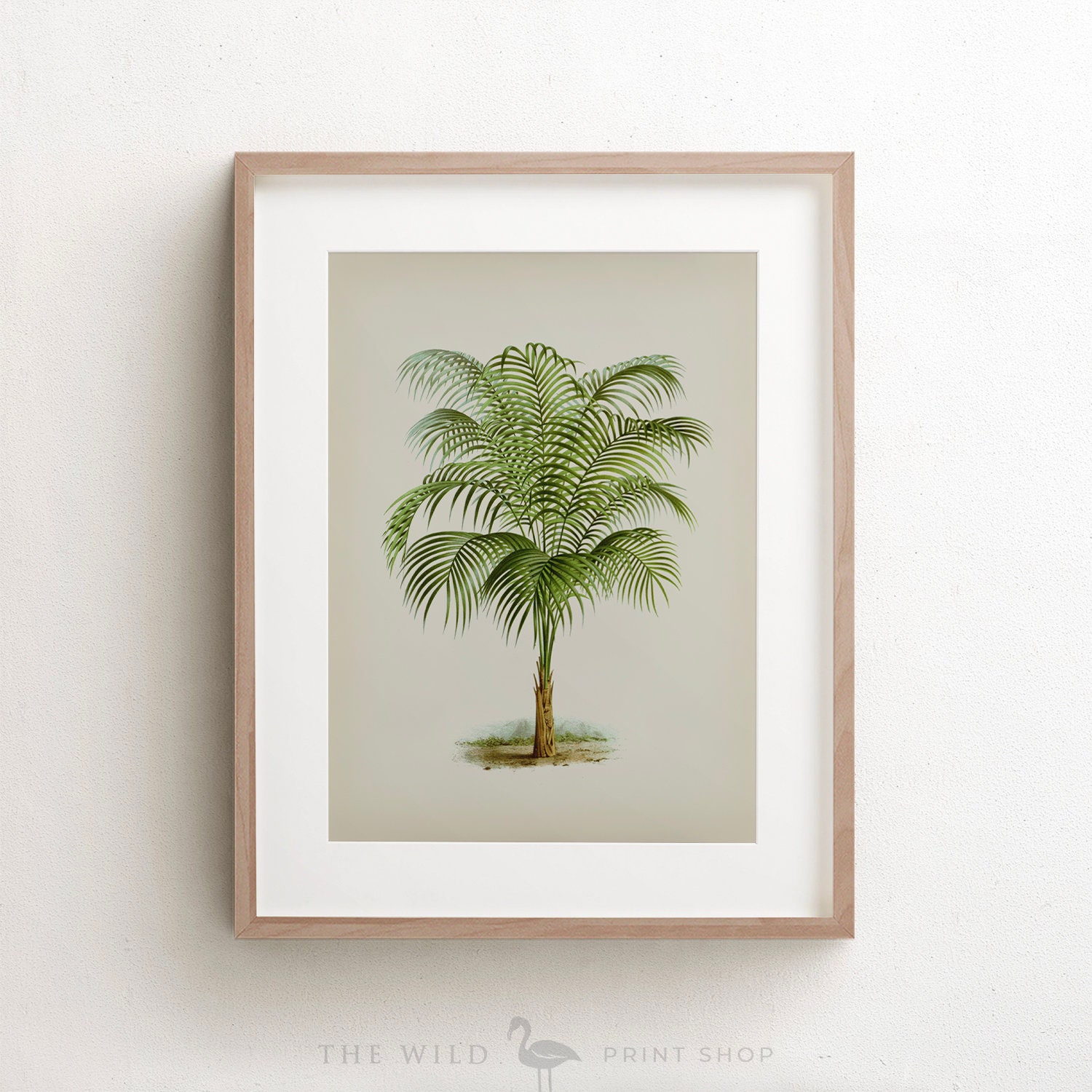 Palm Tree Print Tropical Palm Print Palm Tree Art Print | Etsy