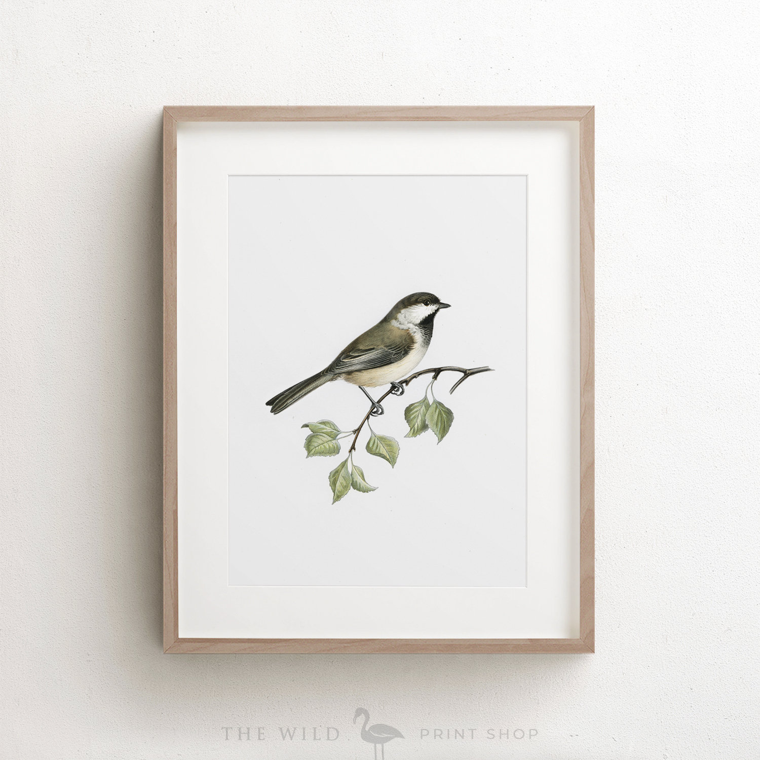 Vintage Bird Print Chickadee Print Bird Wall Art Vintage - Etsy