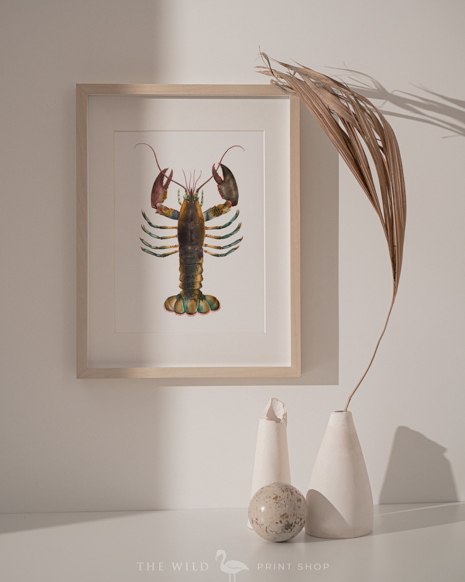 Lobster Print Vintage Lobster Print Lobster Wall Art - Etsy