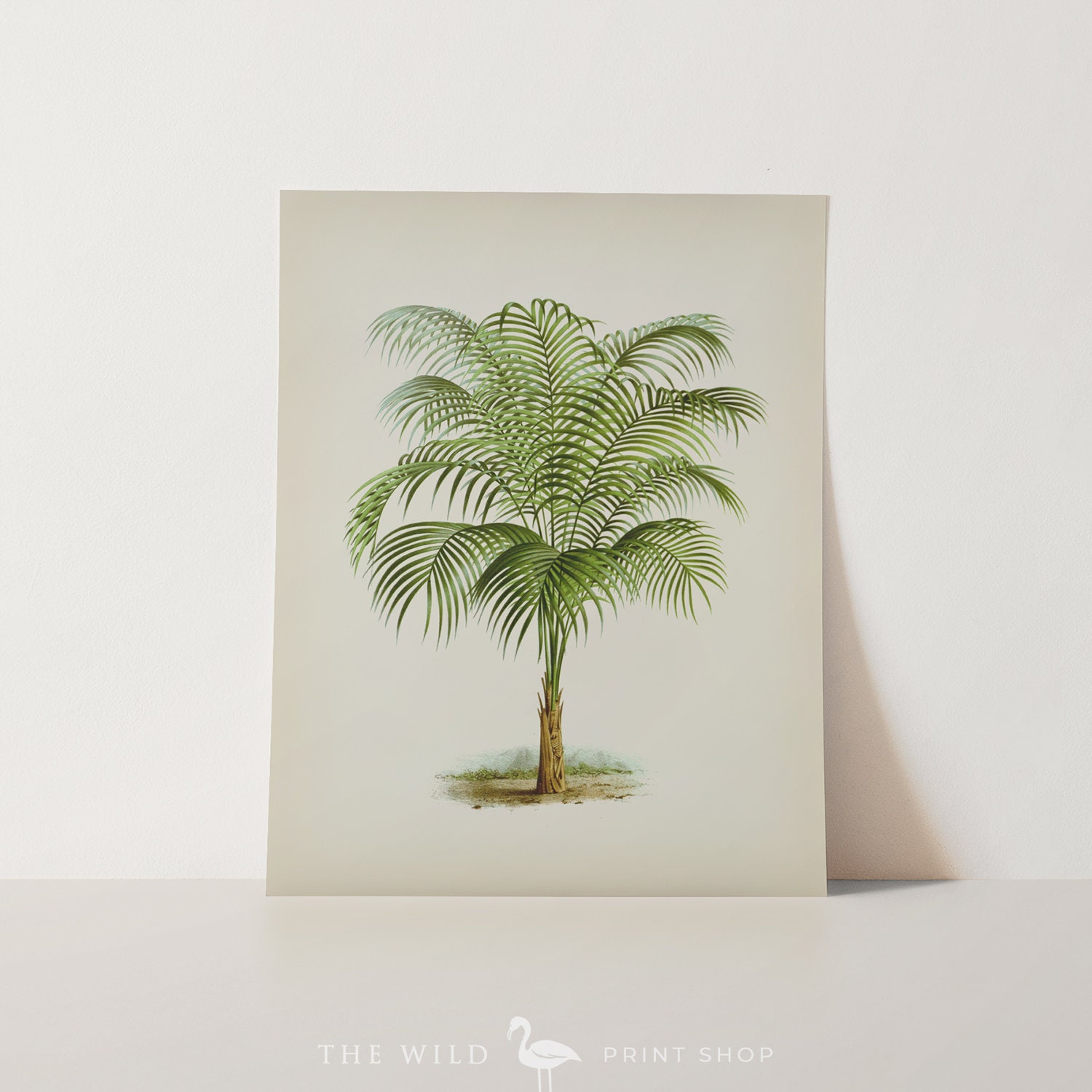Palm Tree Print Tropical Palm Print Palm Tree Art Print | Etsy