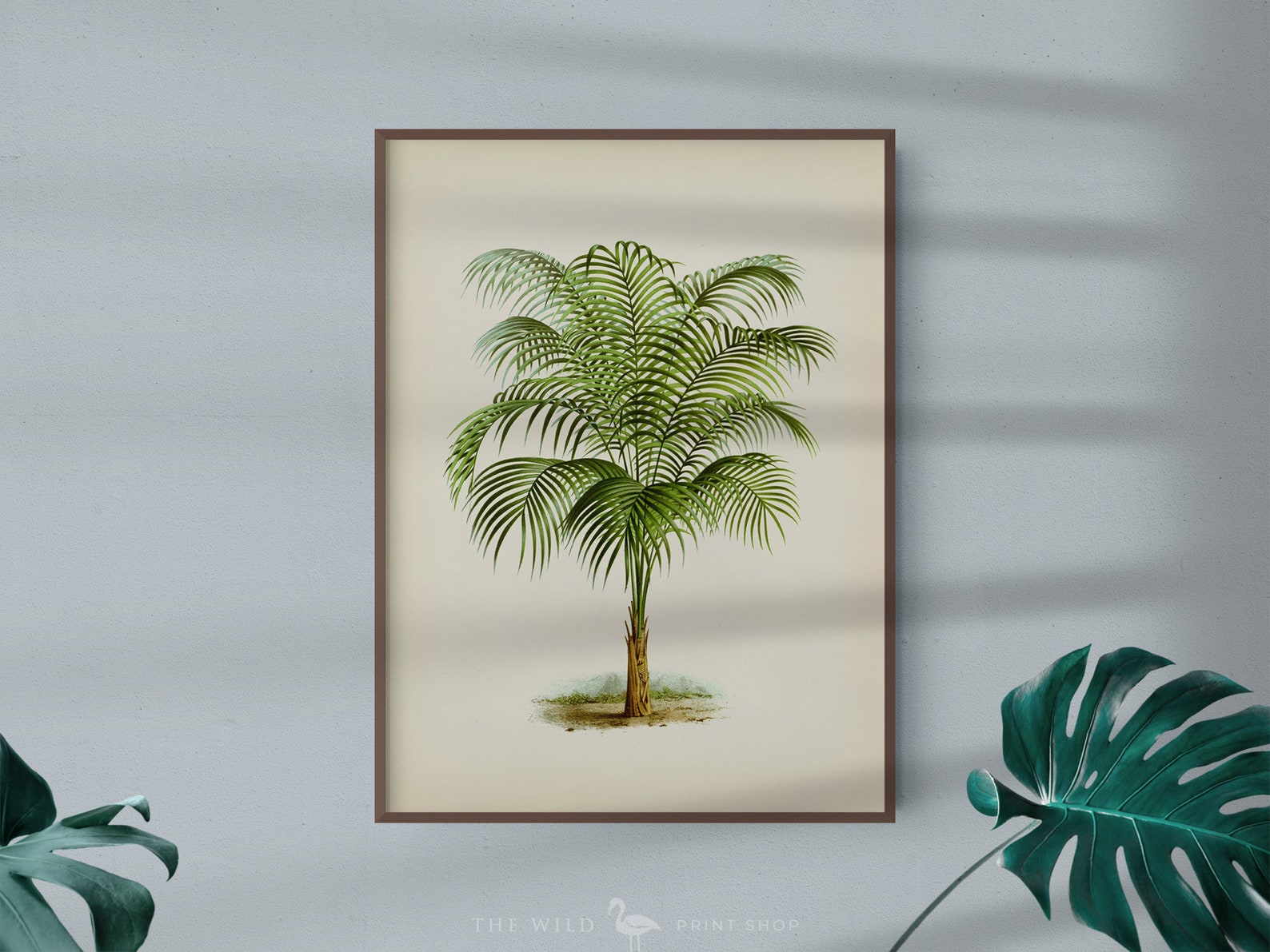 Palm Tree Print Tropical Palm Print Palm Tree Art Print | Etsy