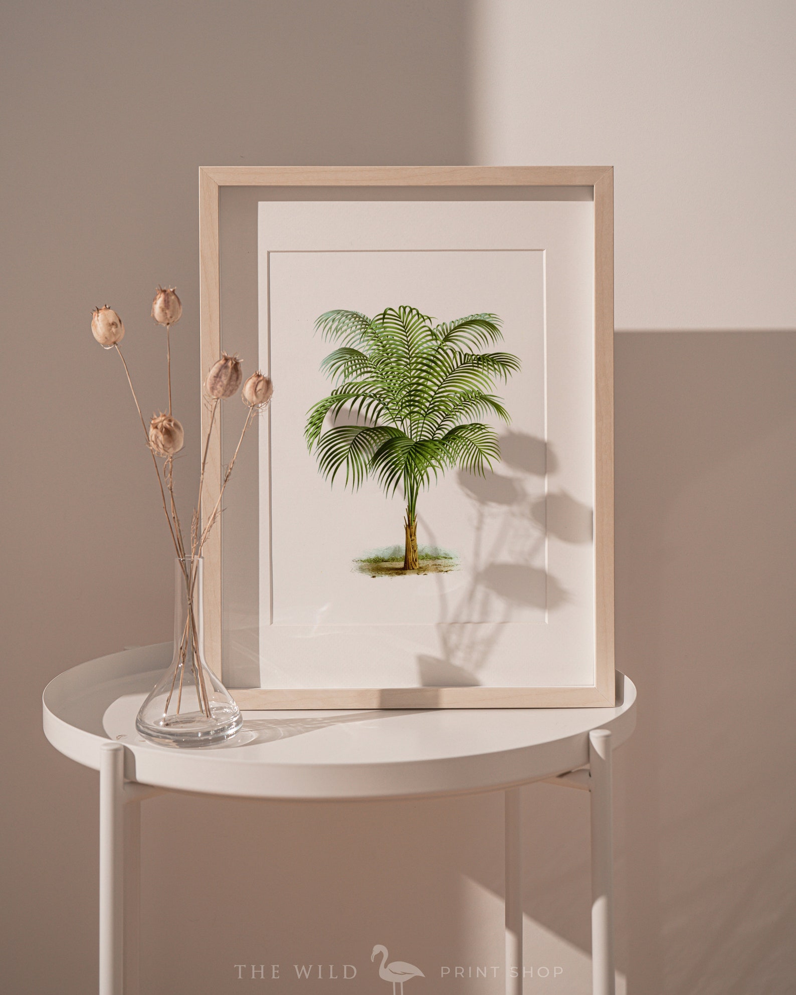 Palm Tree Print Tropical Palm Print Palm Tree Art Print | Etsy