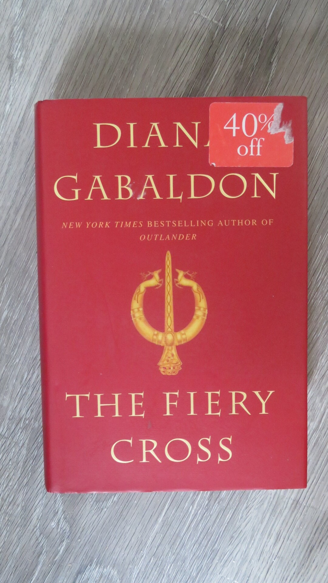 The Fiery Cross Outlander 5th Vol Diana Gabaldon Hardcover 1st Edition ...
