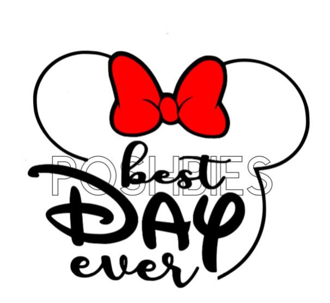 Minnie Best Day Ever and Mickey Most Expensive Day Disney | Etsy