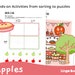 Apple Activity Printable | Fall Chinese Worksheets for Kids | Chinese ...