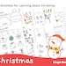 Chinese English Christmas Activity Book Chinese Learning Activities for ...
