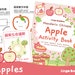 Apple Activity Printable Fall Chinese Worksheets for Kids Chinese ...