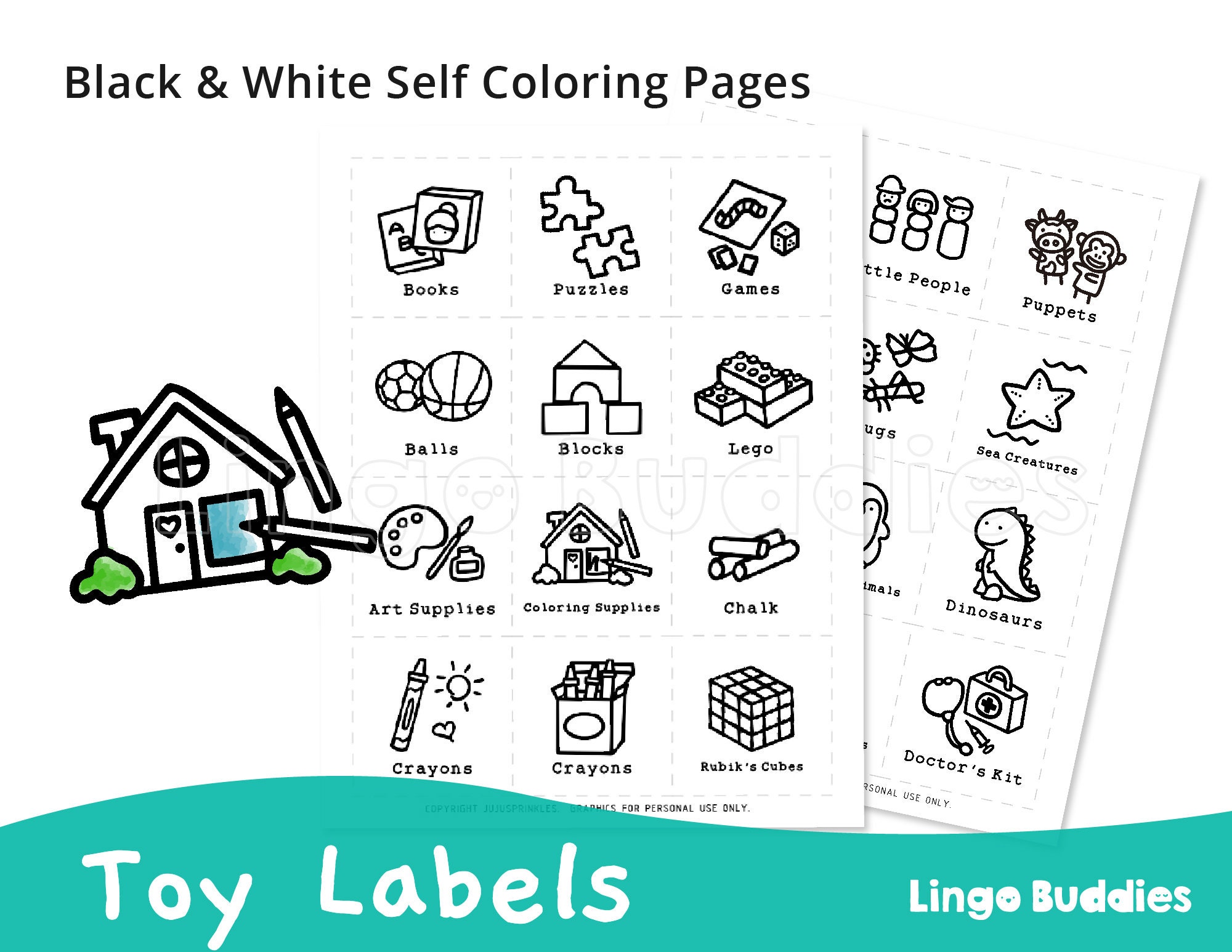 Chinese English Toy Labels | Bilingual Chinese Flashcards | Kids ...